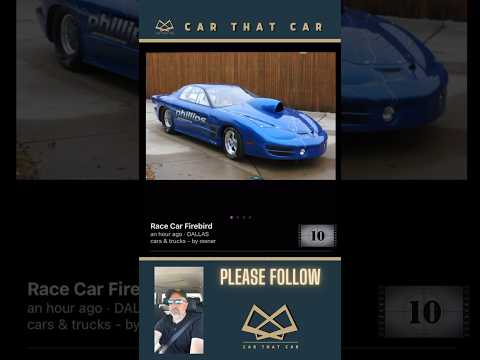 Race Car Firebird DALLAS Craigslist by owner