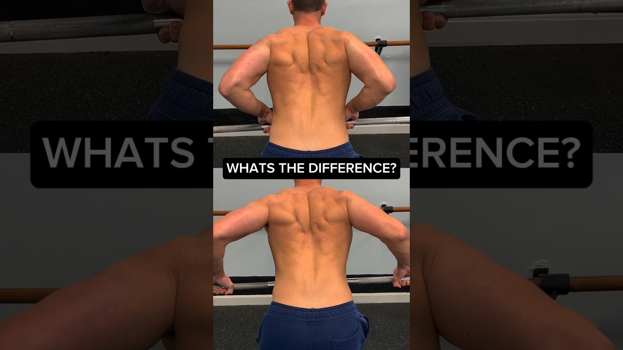 Close vs wide grip rows - what's the difference?