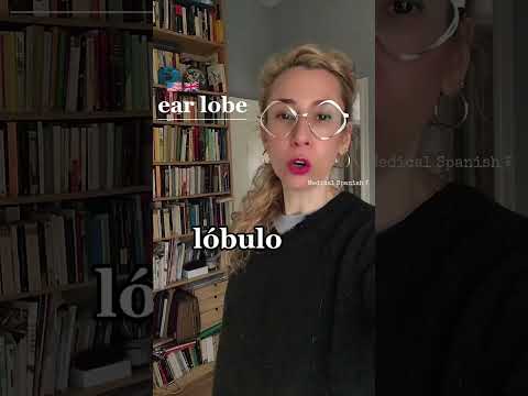 How to say EAR LOBE in Spanish