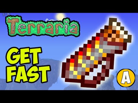 Terraria how to get MOLTEN QUIVER (EASY) | Terraria 1.4.4.9 Molten Quiver