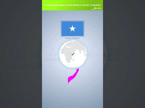 Learn French - Somalia | Countries and Nations of the World in French | Short