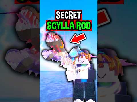 SECRET SCYLLA ROD SKIN in Roblox Fisch..