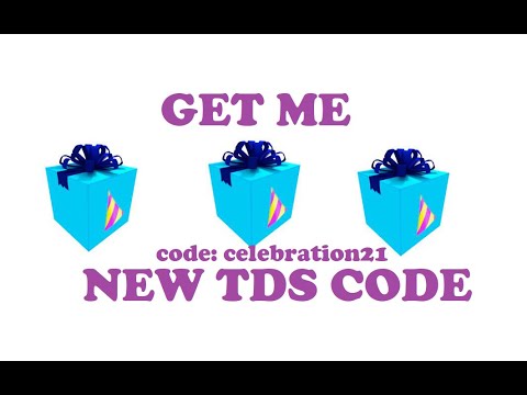 FREE PARTY CRATE NEW TDS CODE (Roblox) Tower Defense simulator
