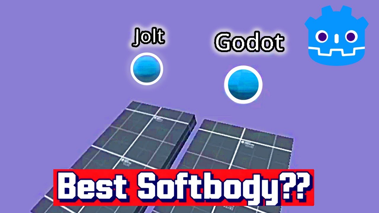 GODOT PHYSICS SOFTBODY vs Godot jolt softbody