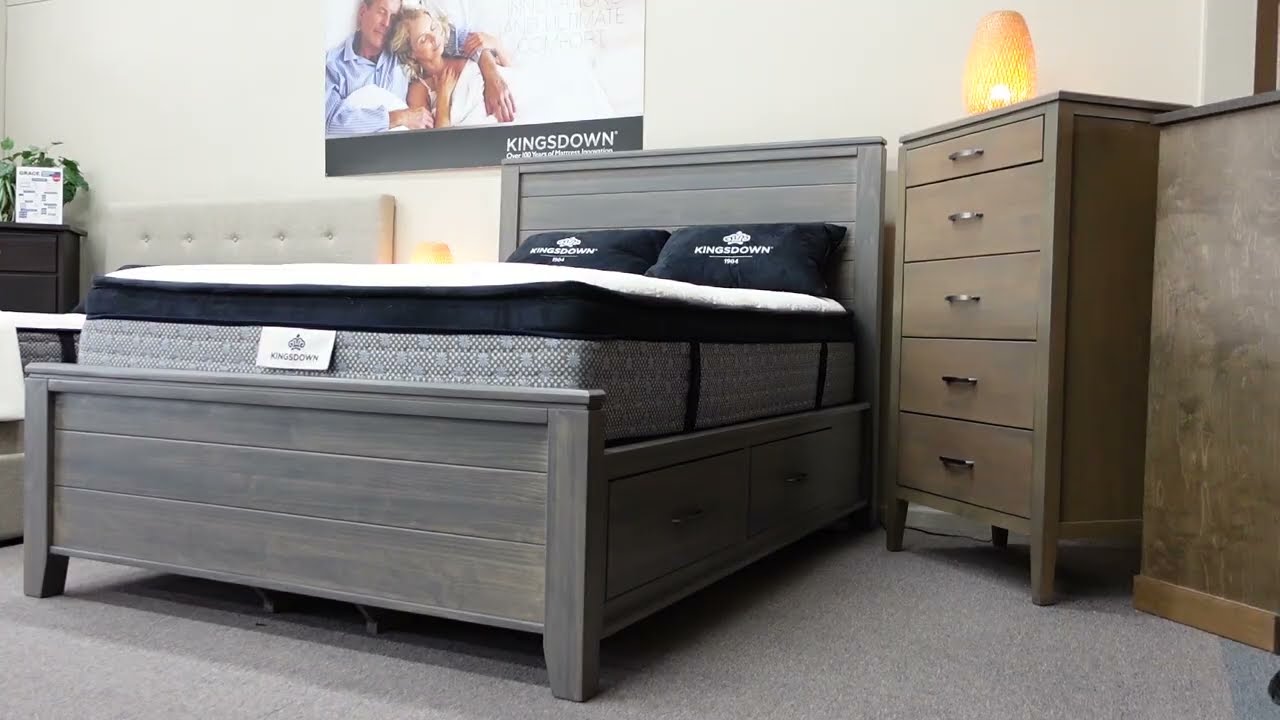 Mako Robina solid pine wood storage bed with 4 drawers | Sleep Shop