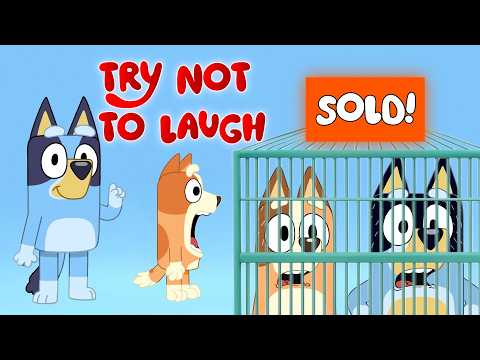 BLUEY TRY NOT TO LAUGH (MEGA Laughs😂)