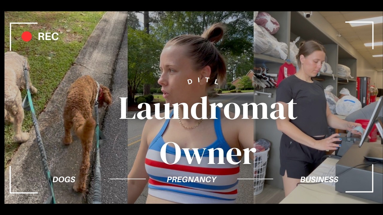 A Day in My Life as a Laundromat Owner!