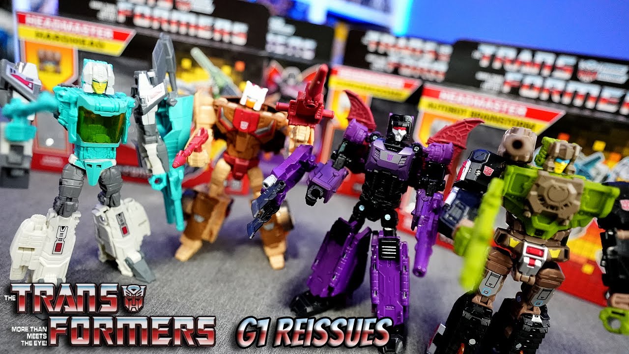 Transformers G1 Headmasters Reissue Figures Review