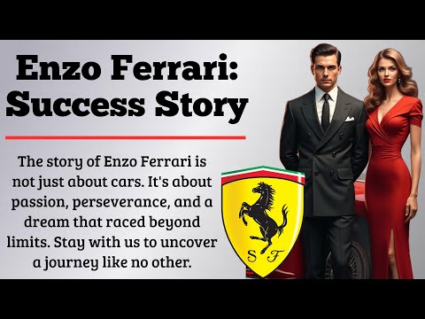 Enzo Ferrari's Story || Learn English Through Story Level 2 🔥 || Listening Practice ✅