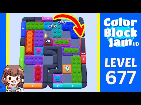 Level 685 Guide - Color Block Jam Walkthrough