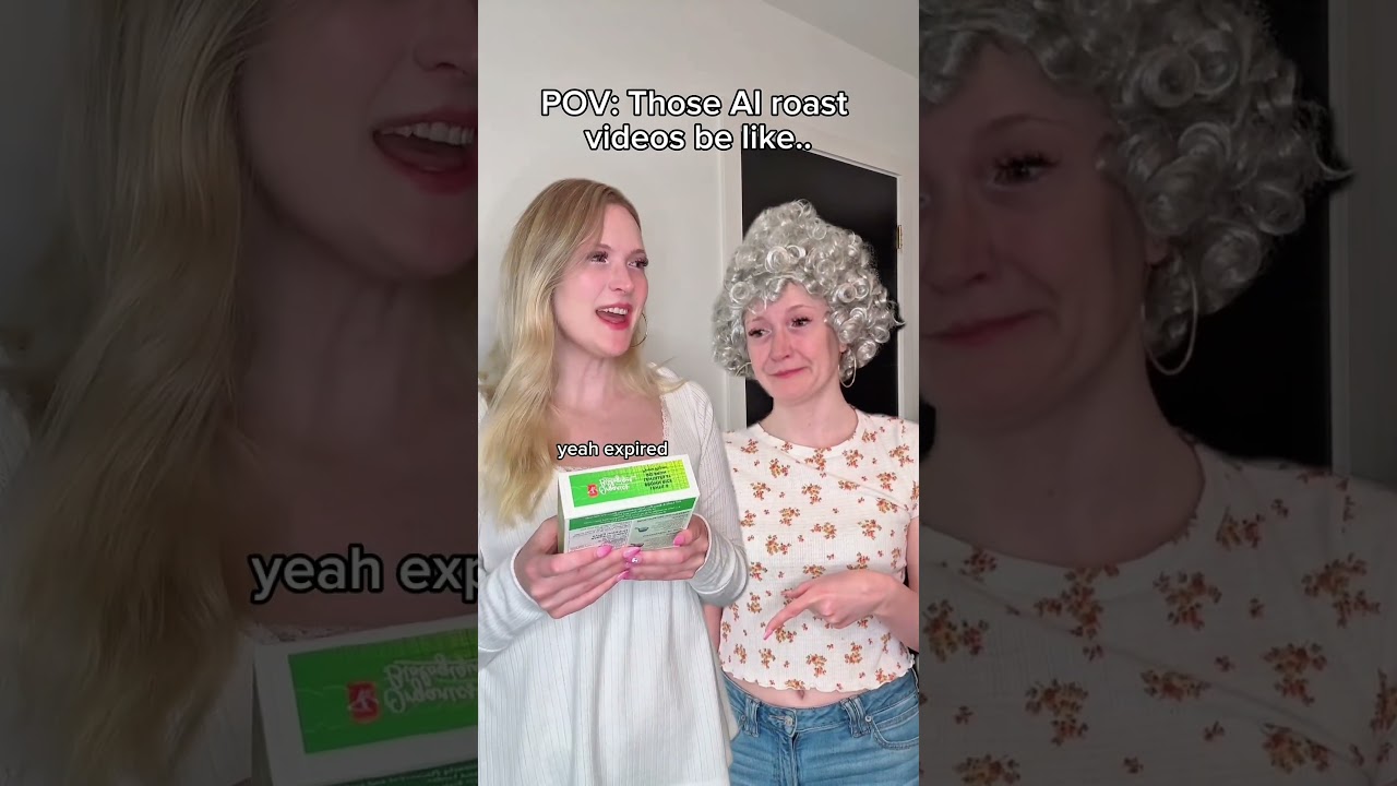 #pov Those AI roast videos be like.. #skit #funny