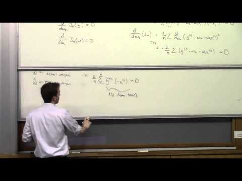 Lecture 3 (Normal Equation)