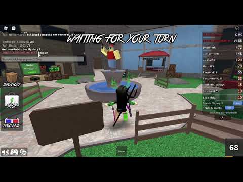 Trading Elderwood Scythe for **Chroma** Gingerblade!(mm2)