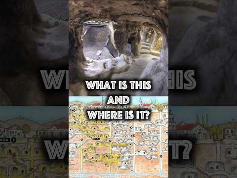 What is this and where is it? #short #undergroundcity #history