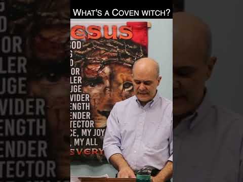 What's a Coven witch? 🤯 #Jesus #God #HolySpirit #Bible #supernatural #heaven #prayer