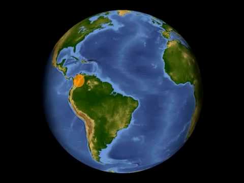 Atlantic View: Cumulative Earthquake Activity: 1980 - 1995