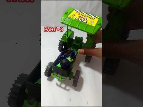 DIY Tractor Remote Control #dcmotor #rctractor #viralvideo