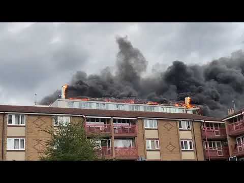 Bow Road fire tower hamlets London 👩🏻🚒🔥🔥