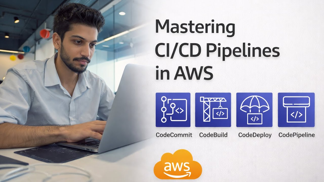 AWS CI/CD Pipeline Explained (CodeCommit → CodeDeploy → CodeBuild → CodePipeline)