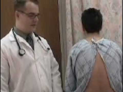 USMLE STEP 2CS Physical Examination Abdomen CVA tenderness