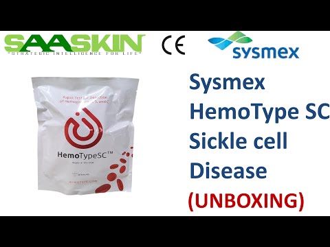 Sysmex HemoType SC Sickle Cell Disease | Catalog no - #HT111 | Medical IVD | Rapid Test | Unboxing |