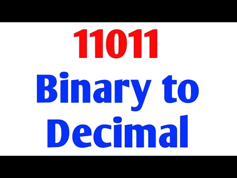 11011 Binary to Decimal - Step by Step Explained