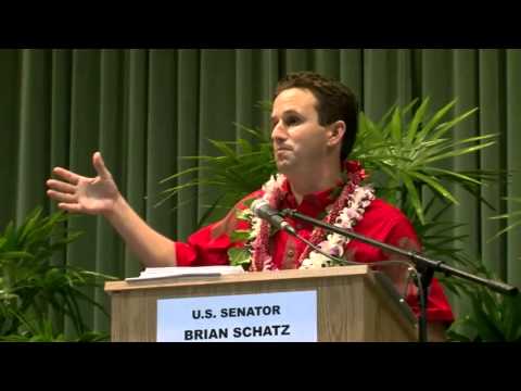 Schatz vs Hanabusa - KONA AIRPORT - 4 of 13 - (U.S. Senate Forum - July 2 in Hilo, Hawaii)