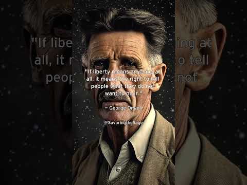 Defending the Unpopular: George Orwell's Bold Stand for True Liberty and Free Speech – Orwellian