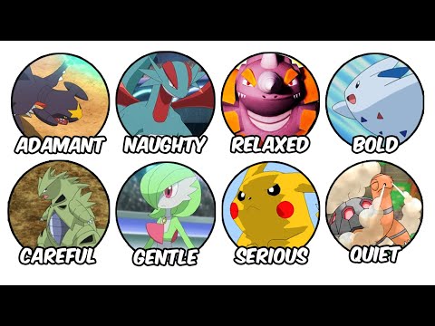 Every Pokemon Nature Explained In 24 Minutes