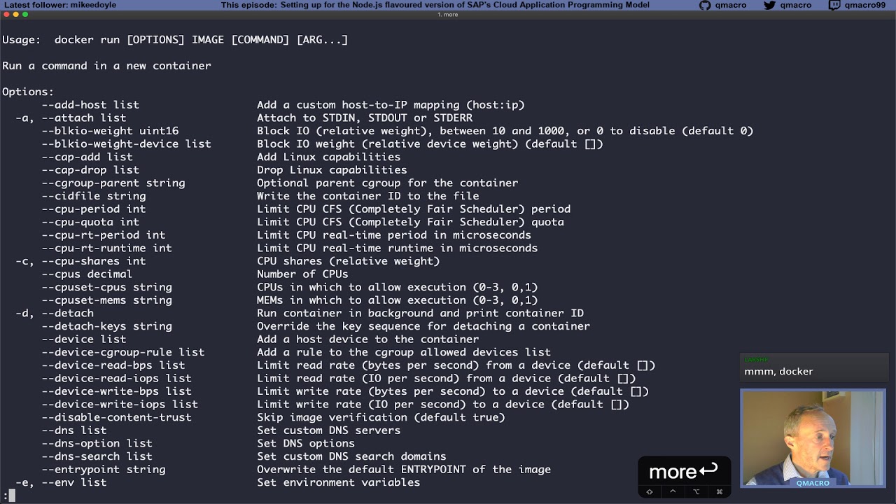 Ep.1 – Setting up for the Node.js flavoured version of SAP’s Cloud Application Programming Model