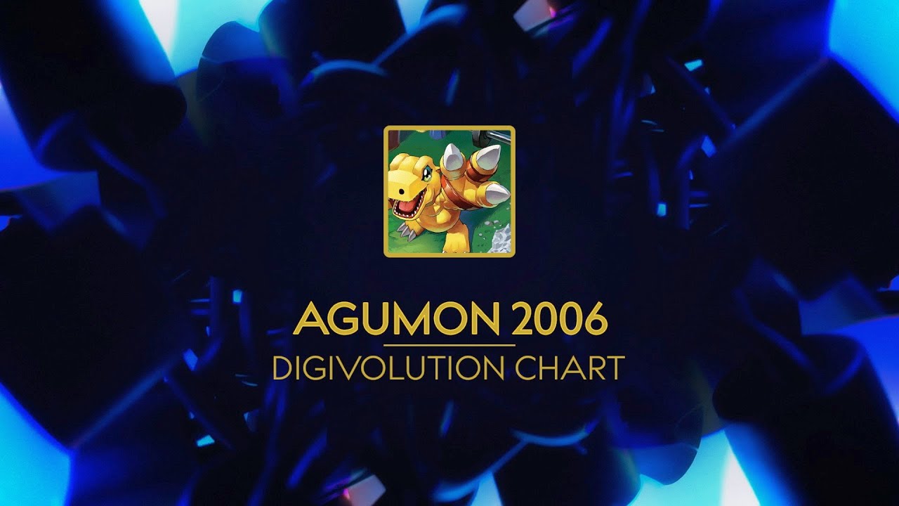 AGUMON 2006 Digivolution Chart / Evolution Line - The Digimentalist