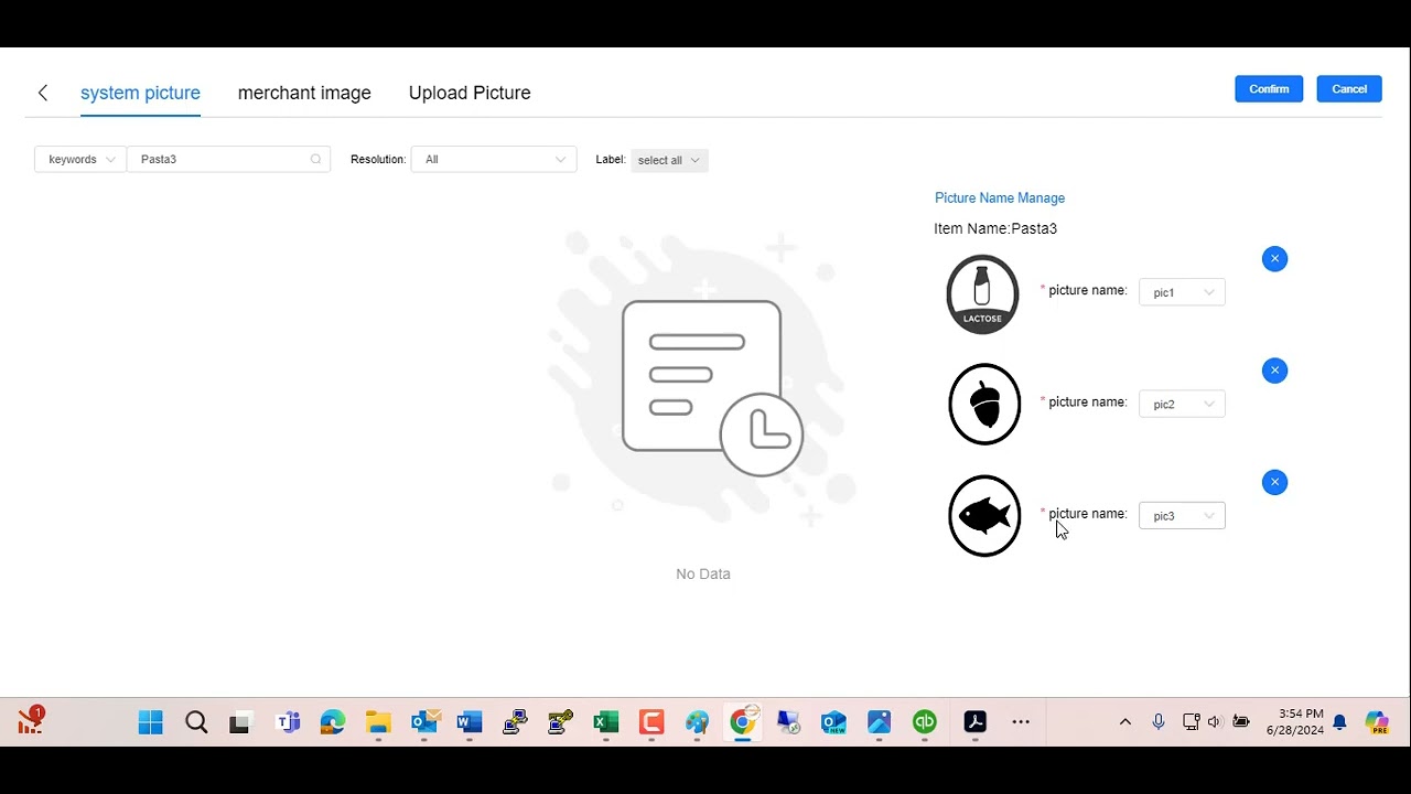updating Icons on Digital labels