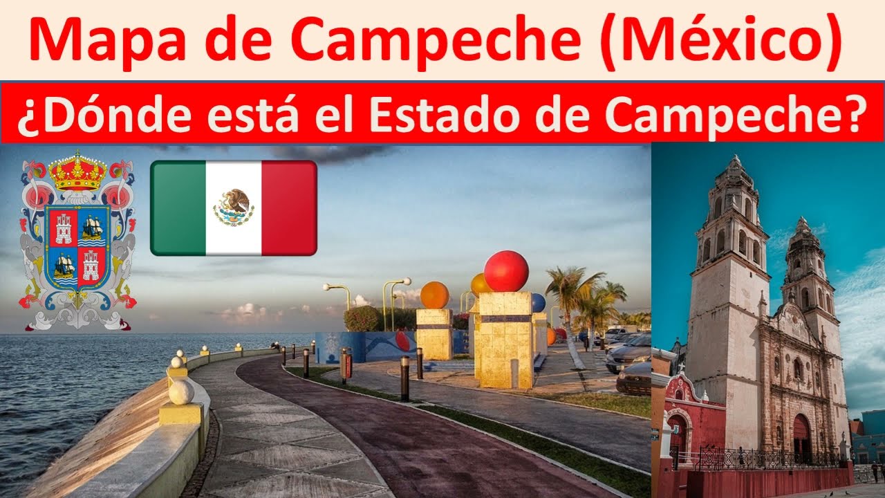 Mapa de Campeche