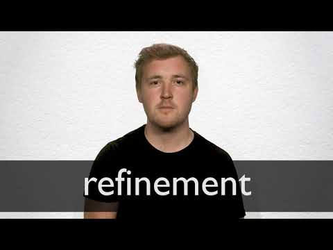 REFINEMENT Synonyms | Collins English Thesaurus