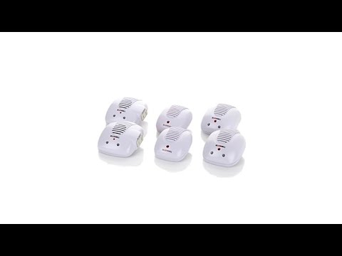 Bell + Howell Ultrasonic Pest Repeller 6piece Combo Pack