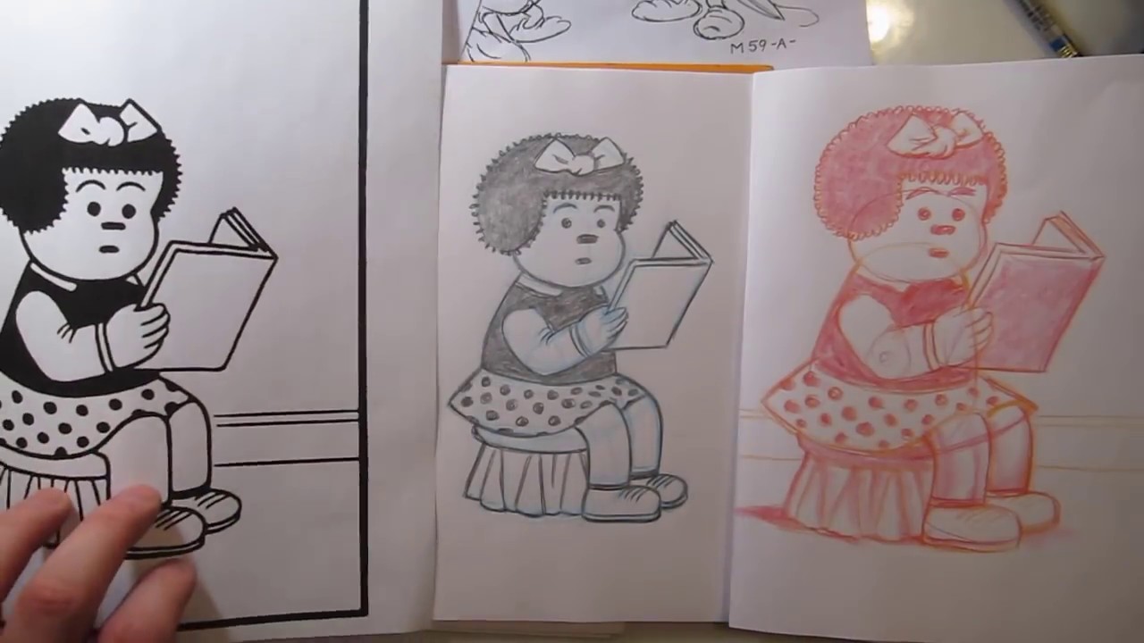 Intro to Cartooning : Deconstructing Nancy