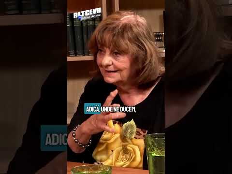 Despre filosofia vieții și marile întrebări ale omenirii. Ana Blandiana, la #altcevacuadrianartene