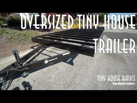 Wide Load Tiny House Trailer Tour