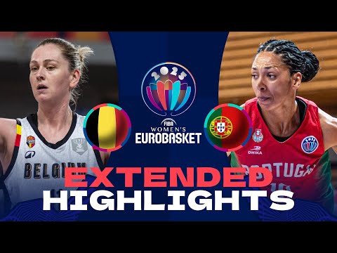 Belgium ๐ง๐ช v Portugal ๐ต๐น | Extended Highlights | FIBA EuroBasket Women 2025