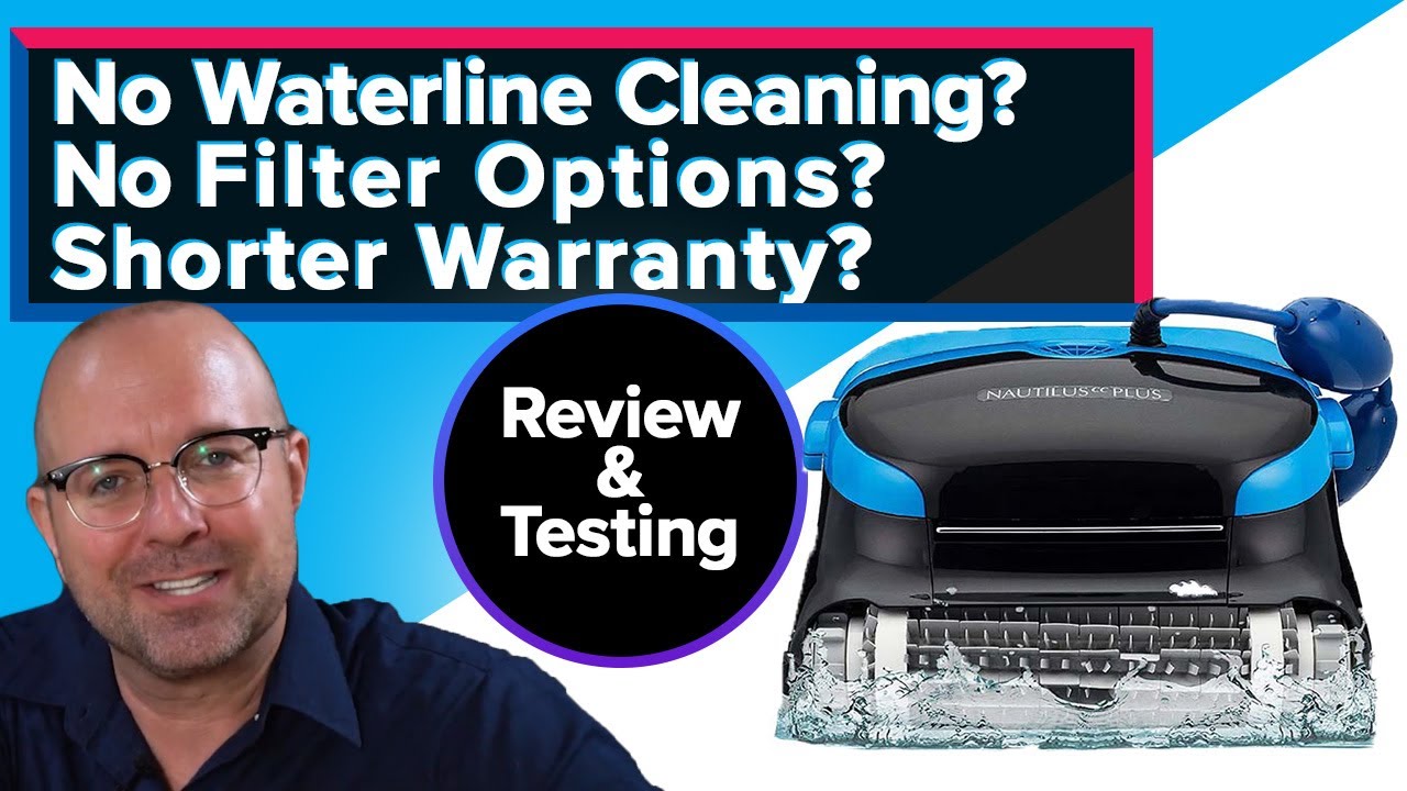 Dolphin Nautilus CC Plus Robotic Pool Cleaner Review - WATCH BEFORE YOU BUY! Lacks premium features!