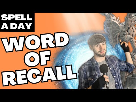 WORD OF RECALL | The Clerics Teleport - Spell A Day D&D 5E +3