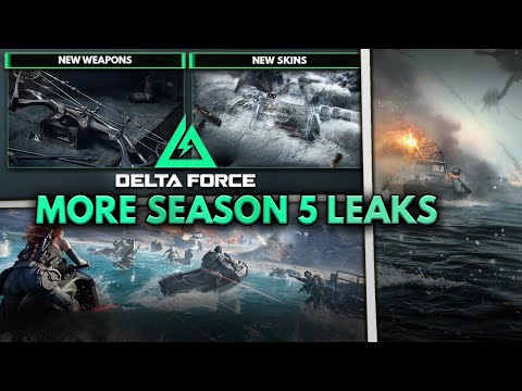 More Delta Force Season 5 LEAKS – New Weapons, Gadgets & Skins Revealed!