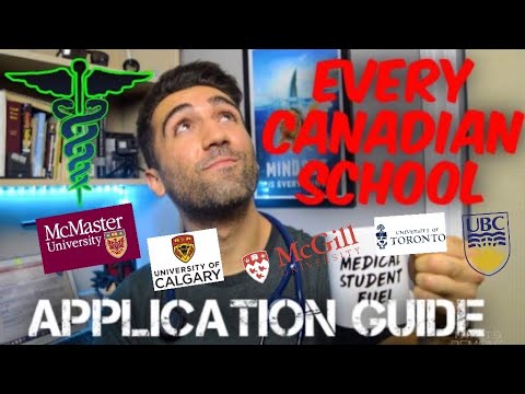 How to get ACCEPTED into EVERY Canadian Medical School - Complete Application Guide