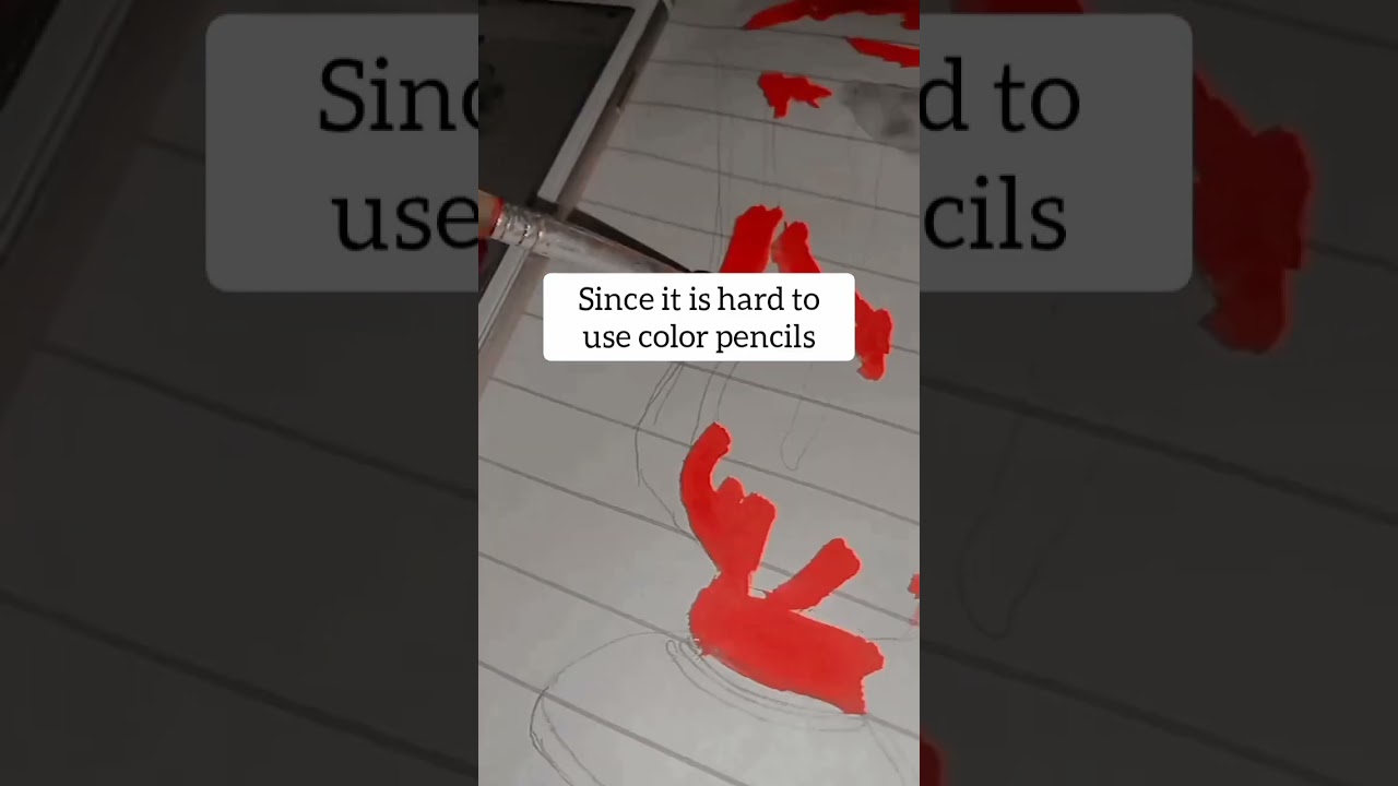 Fixing my aunt's drawing! #art #artist #drawing #sketch #shorts