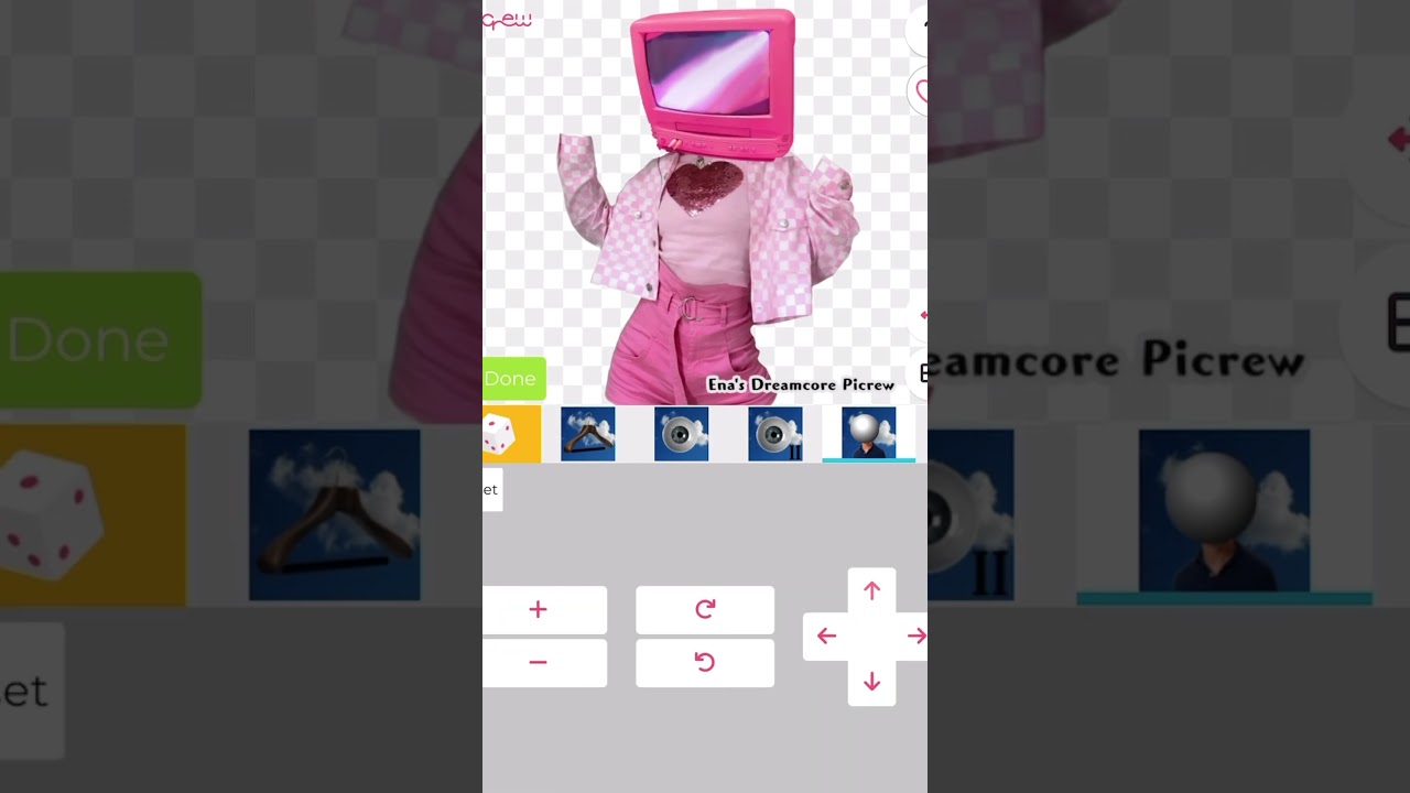 Making a weirdcore charector 19 #weirdcore #dreamcore #picrew
