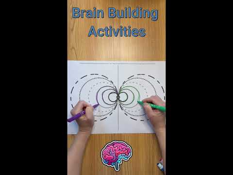 Brain Bridges Bilateral Coordination Worksheets