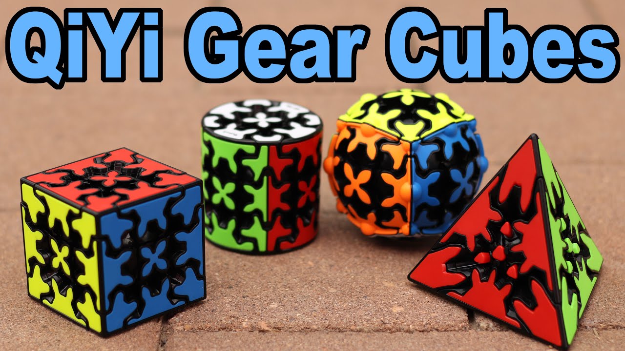New GEAR CUBES from QiYi - Fun & Quality Puzzles!