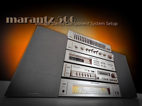 MARANTZ 500 SERIES 💥RARE💥 Vintage Component Stereo System B&W | Reverb