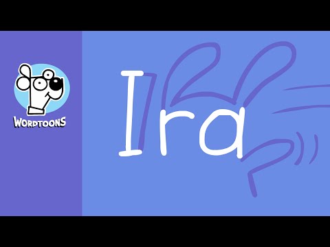 Nametoon Ira - The name Ira into a cartoon