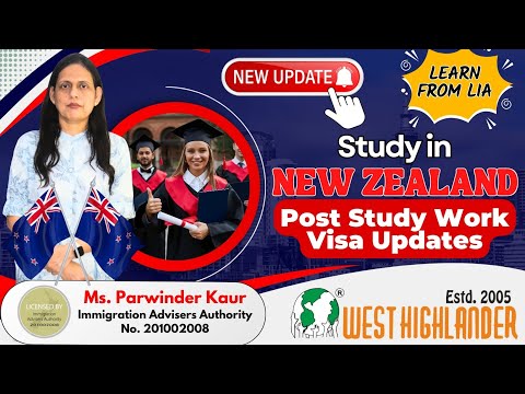 New Study In New Zealand - Post Study Work Visa Updates
